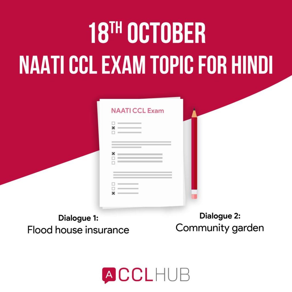 NAATI Recent Exam Dialogues and Vocabularies | CCLHUB